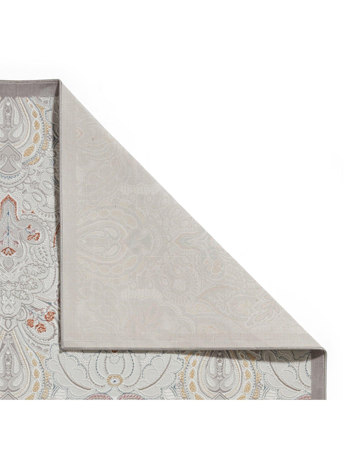 Laurence Llewelyn-Bowen LLB - Damask Pearl Rug - 120 x 170 | Littlewoods