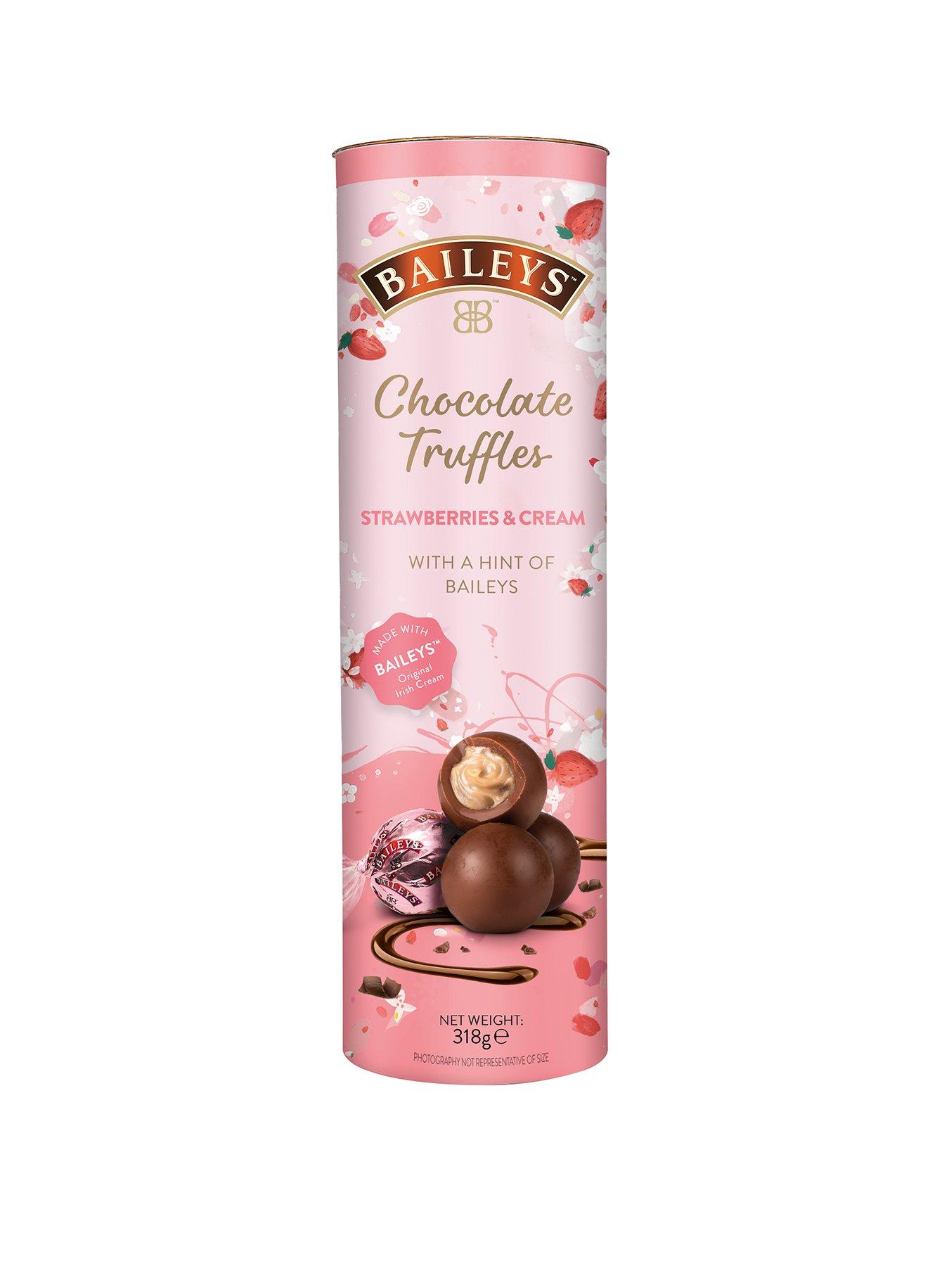 Baileys milk chocolate strawberries & cream twist truffles in tube ...