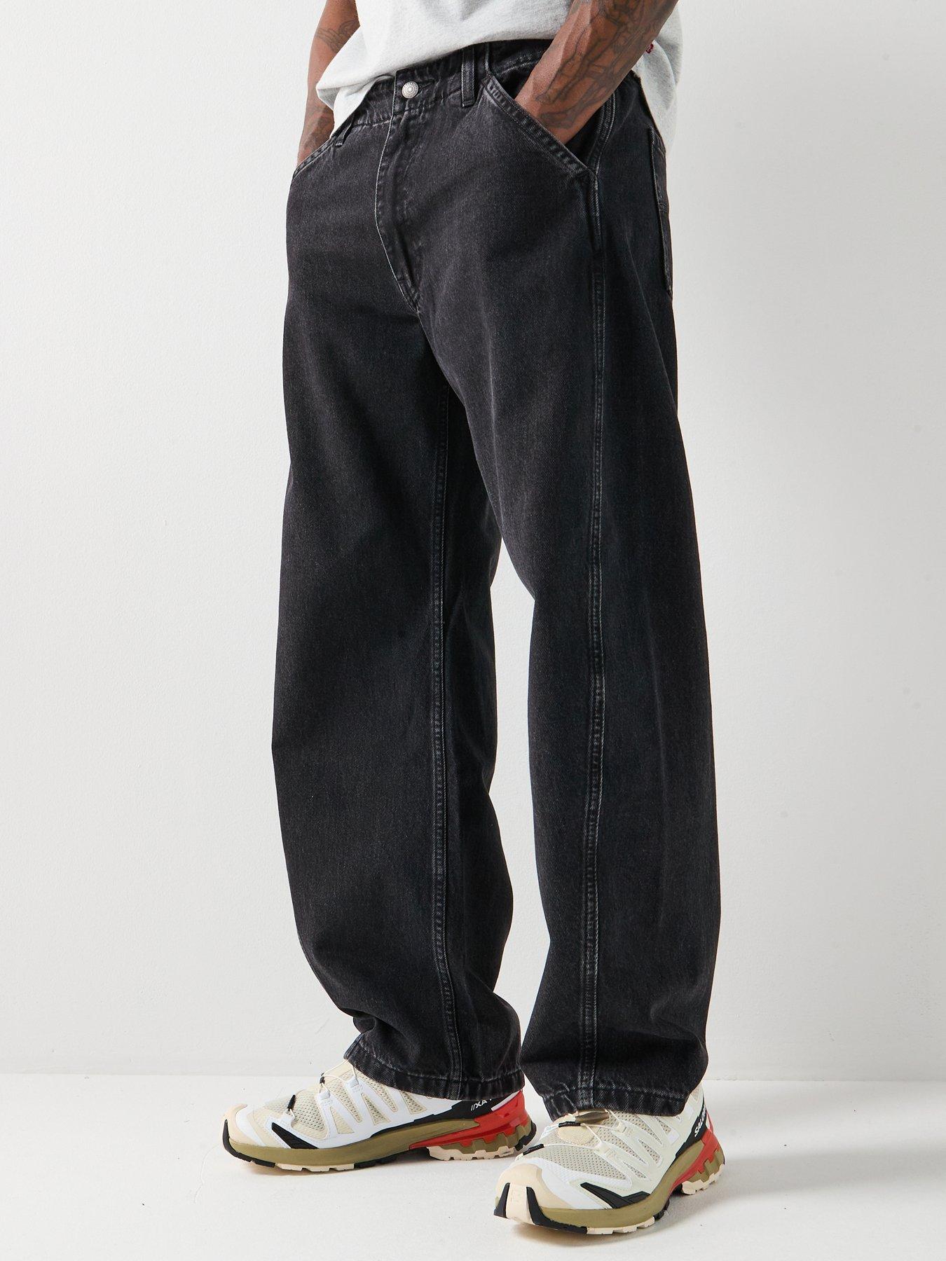 Levi's Baggy Barrel Fit Forget Me Not Jeans - Black | Littlewoods