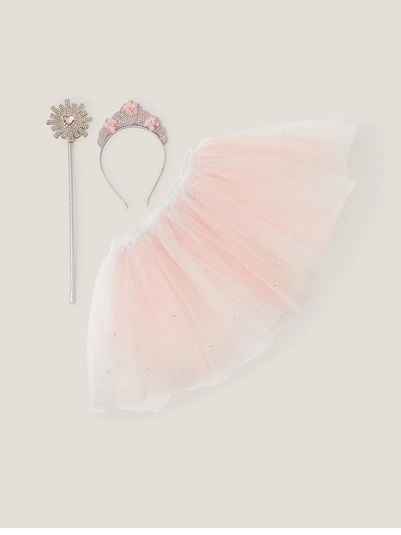 Monsoon Girls Fairy Princess Dress Up Set - Pink | Littlewoods