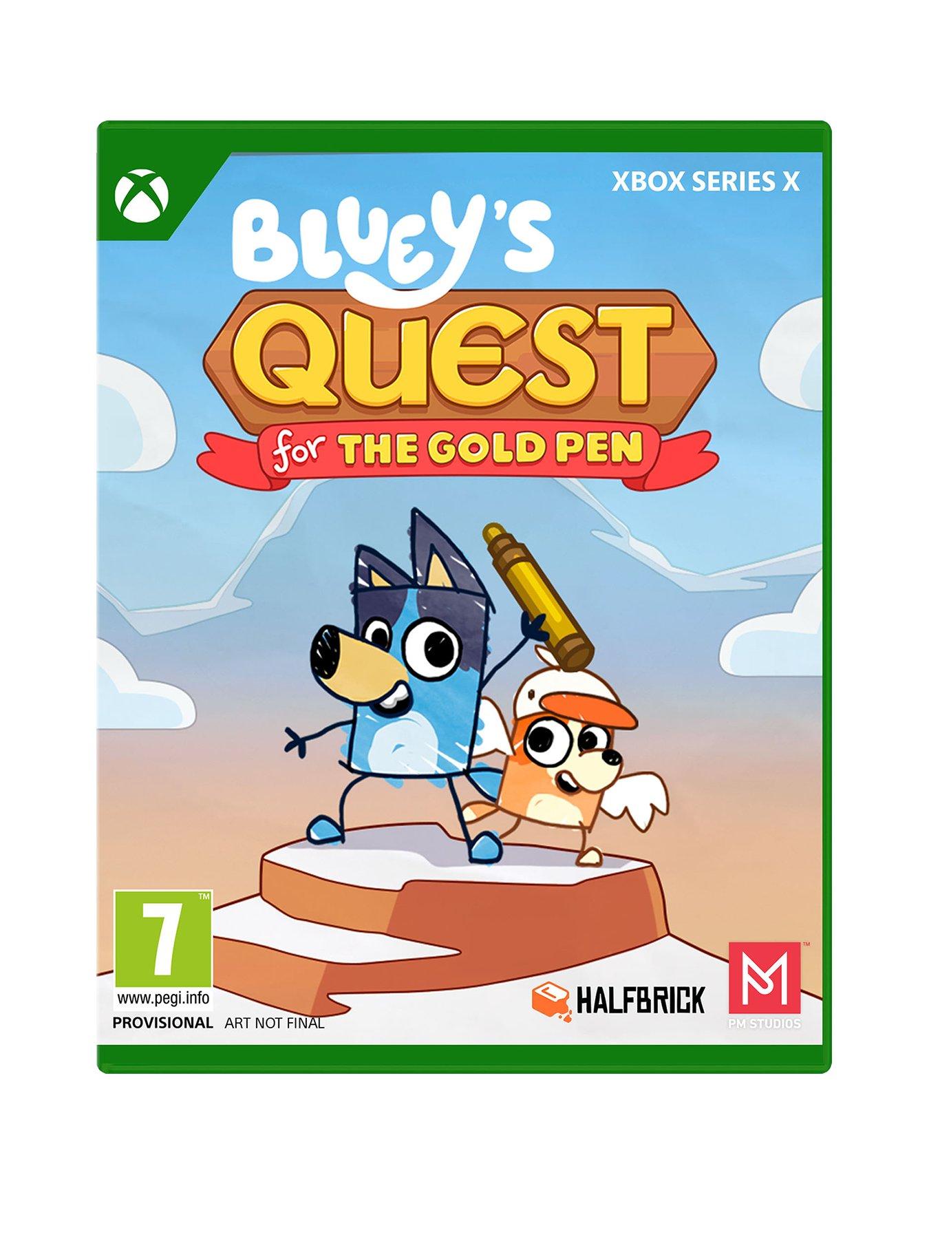 Xbox Series X Bluey's Quest for the Gold Pen | Littlewoods