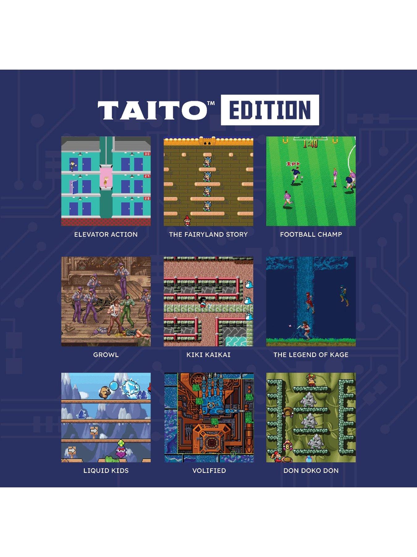 HyperMegaTech Taito Super Pocket Handheld Gaming Device | Littlewoods