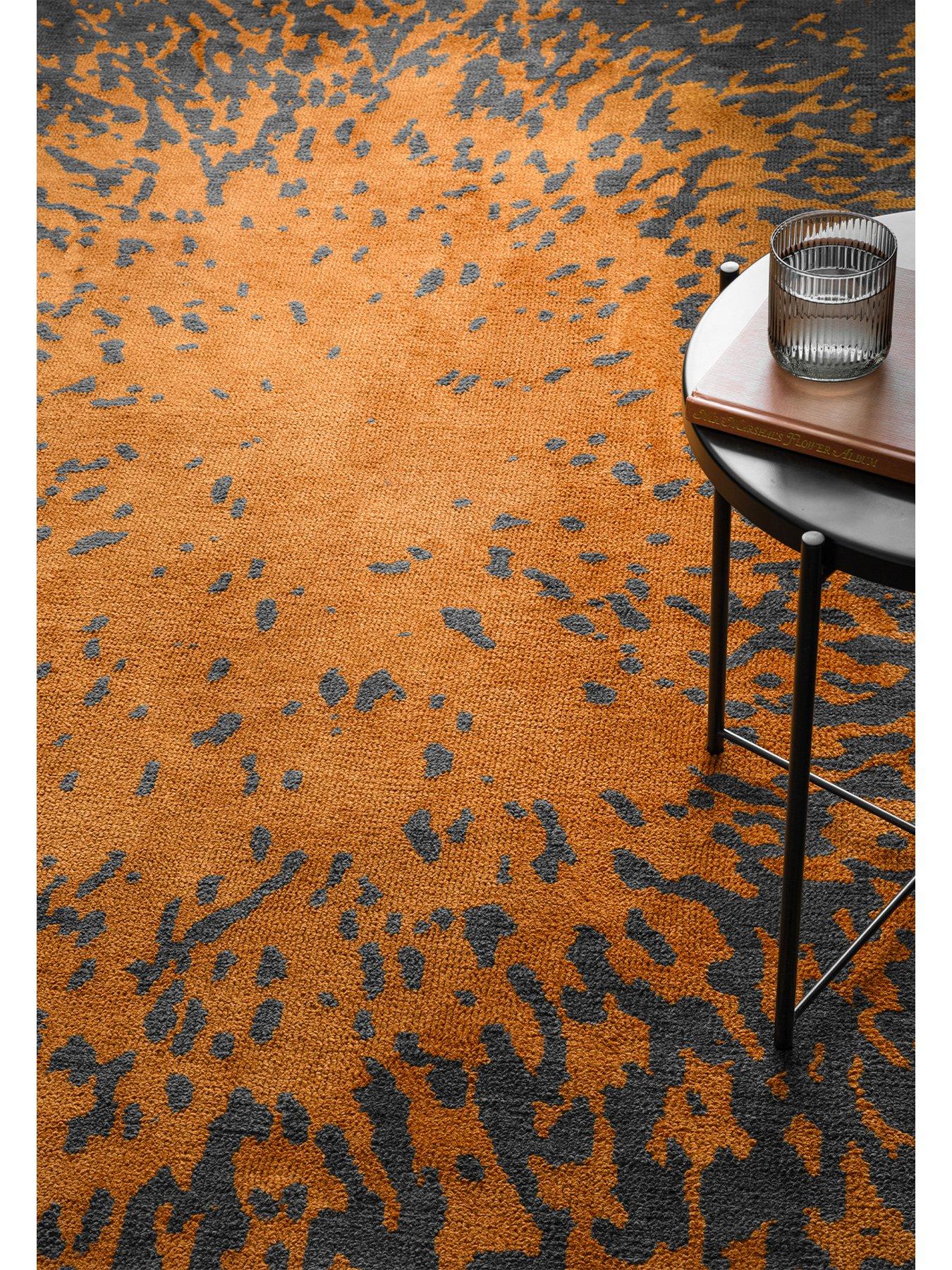 Asiatic Wilder Splash Rug - Spice | Littlewoods
