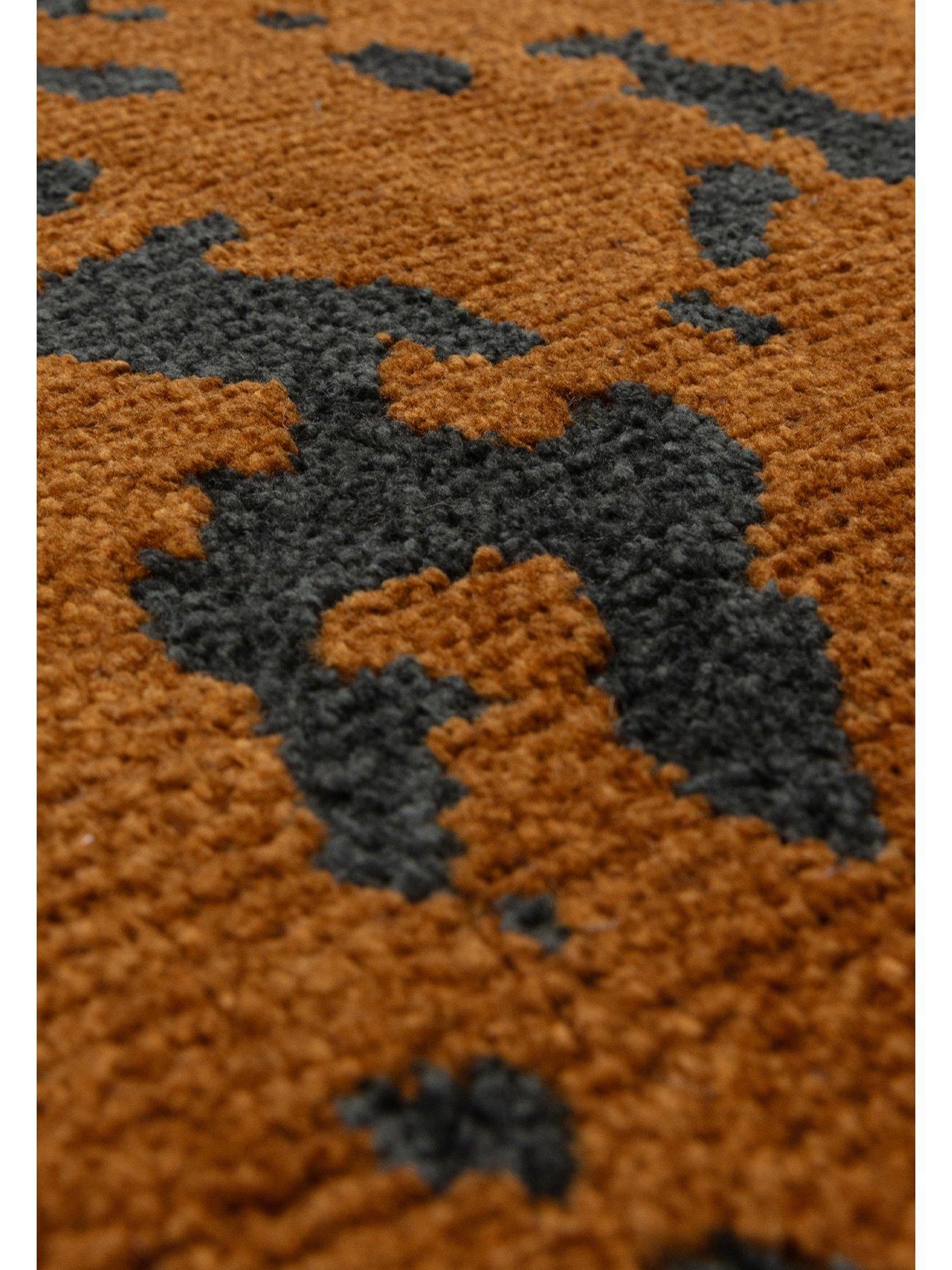 Asiatic Wilder Splash Rug - Spice | Littlewoods