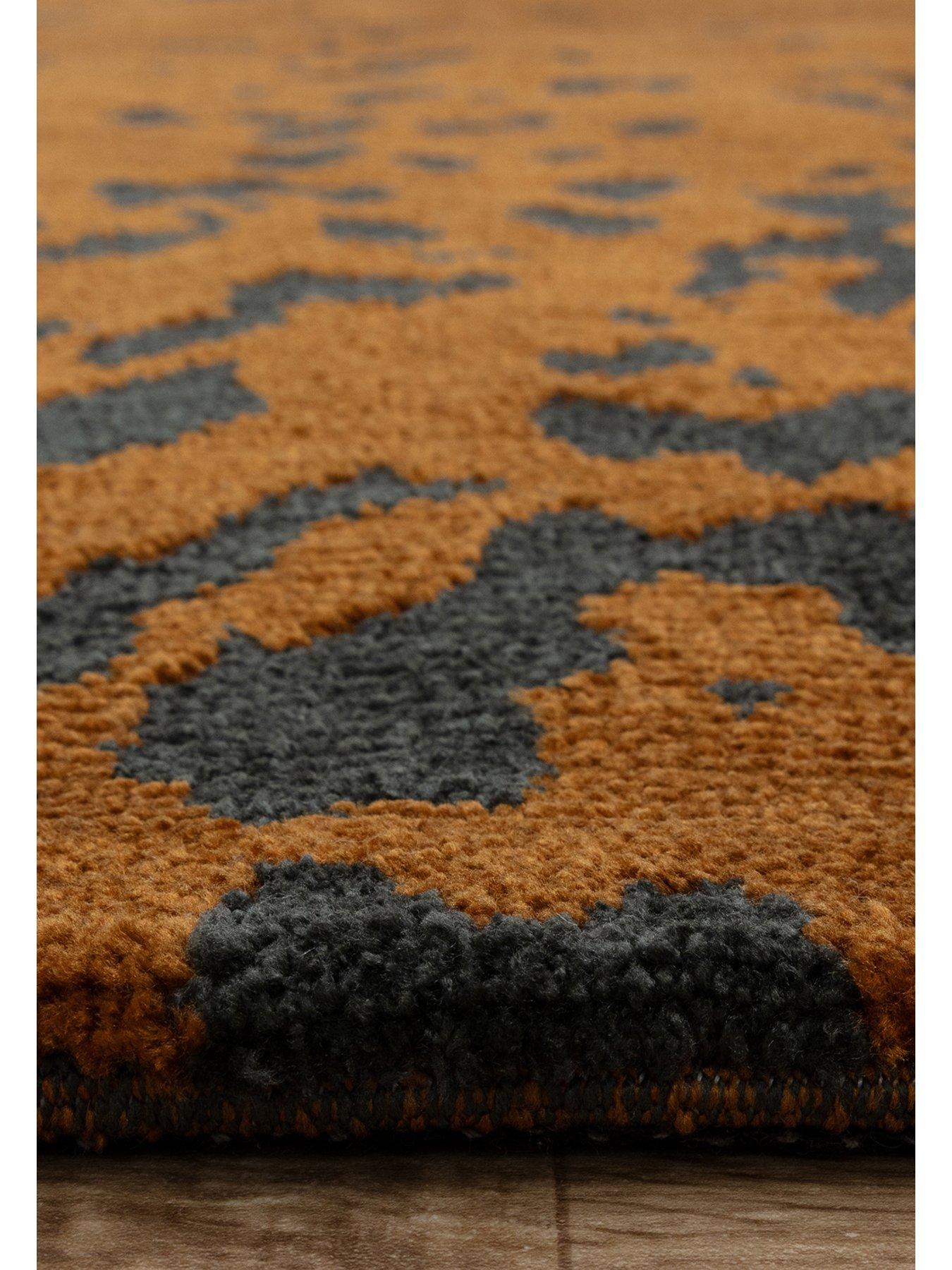 Asiatic Wilder Splash Rug - Spice | Littlewoods