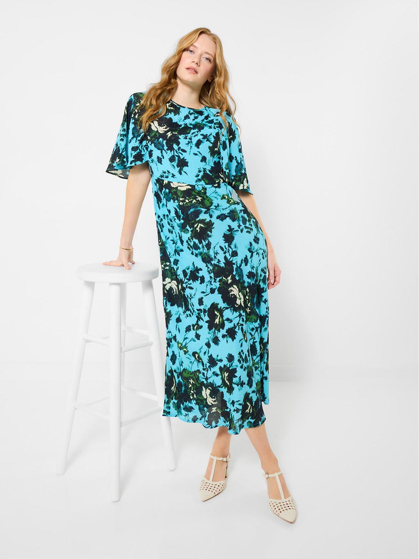 Joe Browns Loretta Rose Print Maxi Dress - Blue | Littlewoods