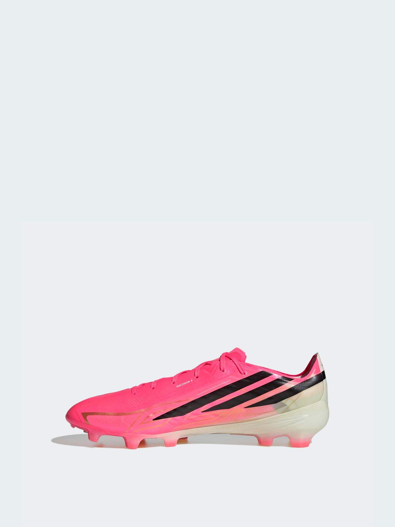 adidas Mens F50 Hyperfast Pro Firm Ground Football Boots - Pink ...