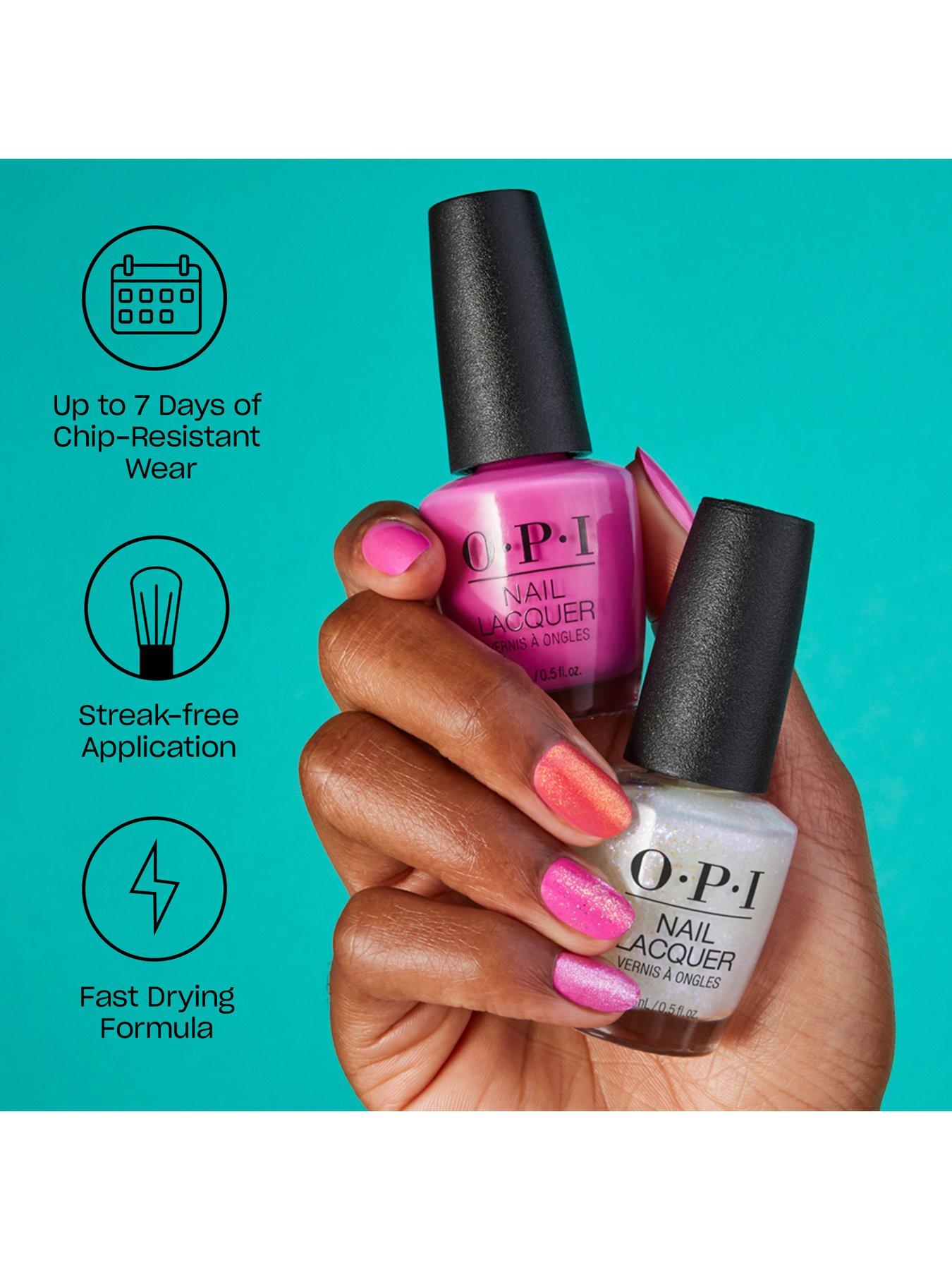 OPI The New cons Nail Lacquer - 4-Piece Mini Pack | Littlewoods