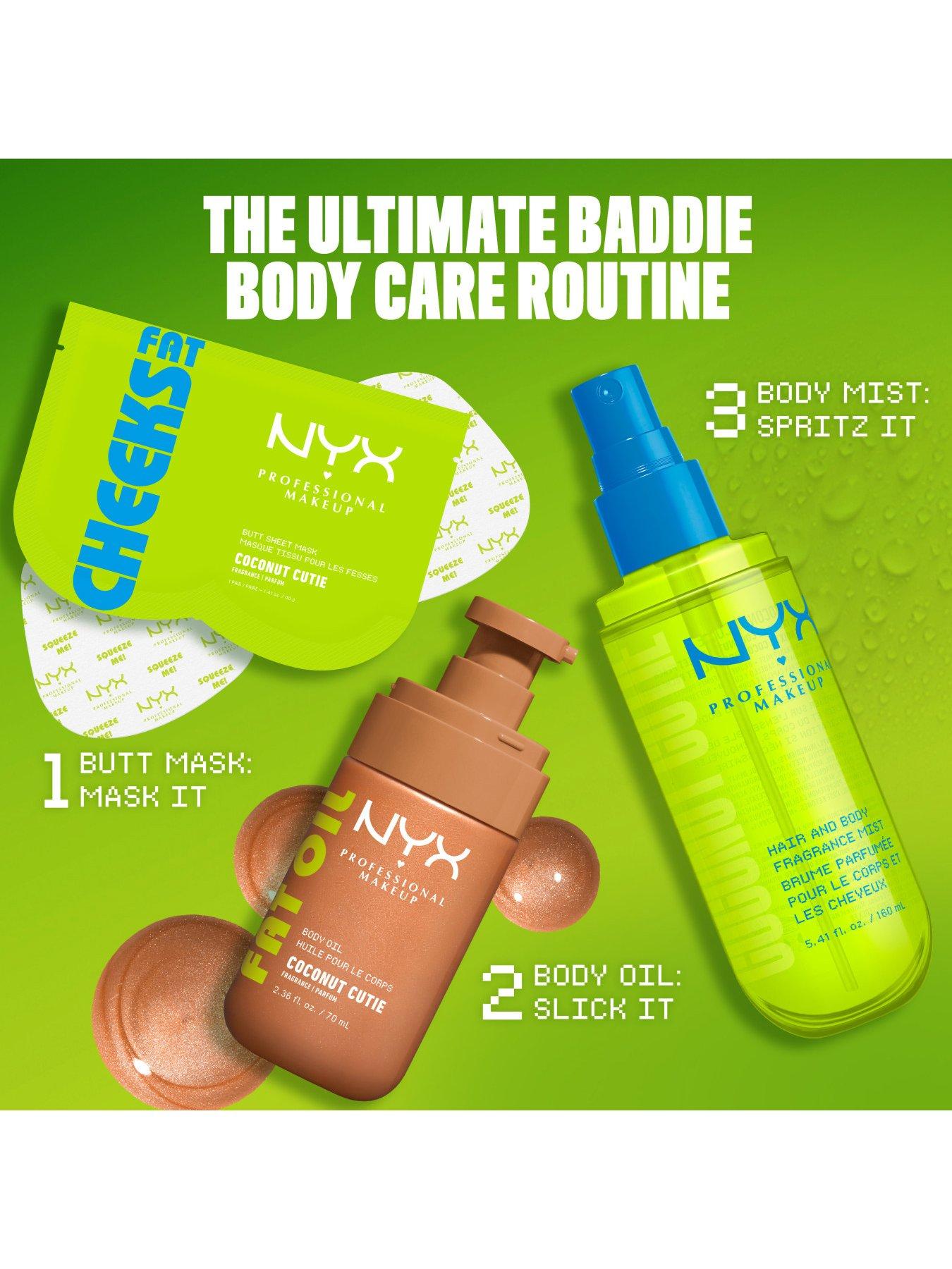 NYX PROFESSIONAL MAKEUP Fat Oil Body Spray | Littlewoods