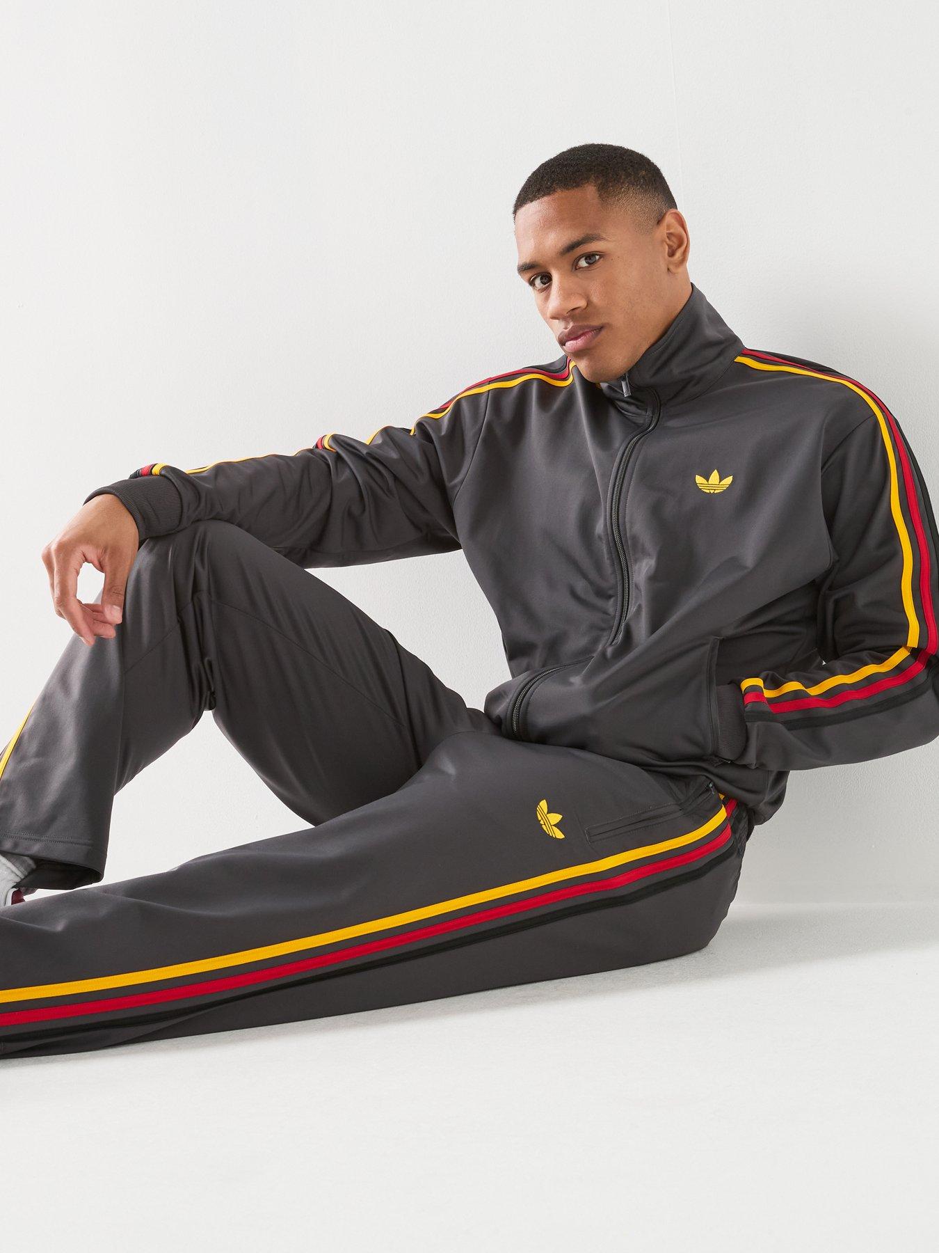 adidas Originals Mens Firebird Tracksuit Pants - Black | Littlewoods