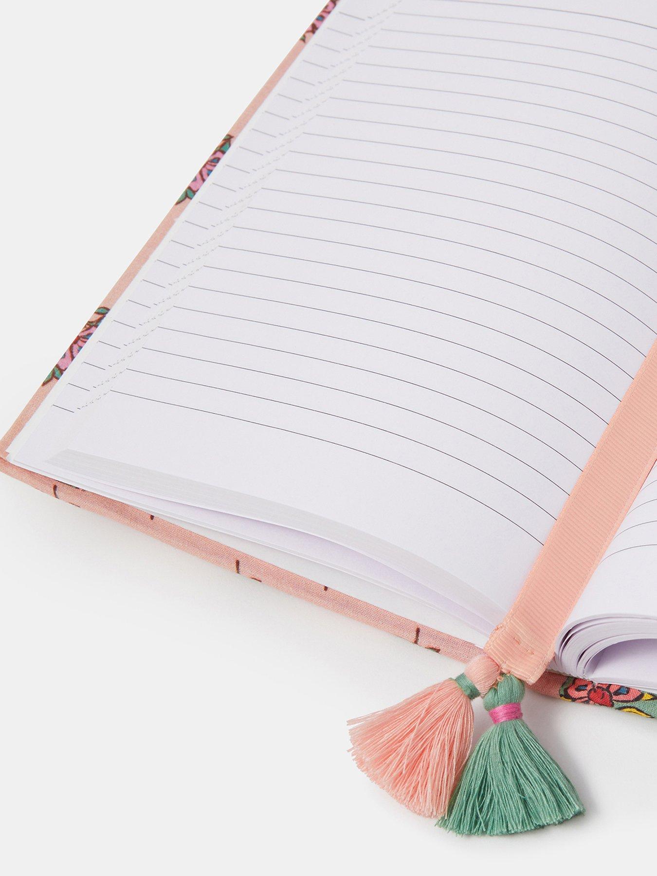 Accessorize Floral Block Print Notebook | Littlewoods