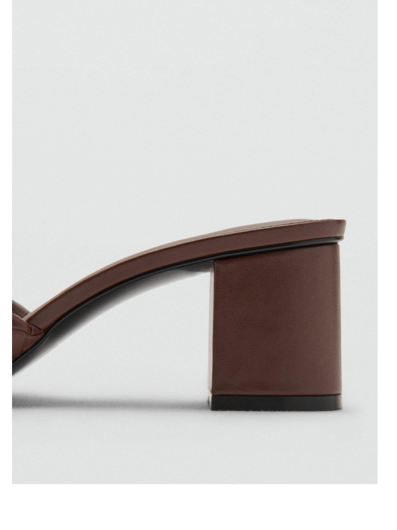Mango Braid Sandals - Brown | Littlewoods