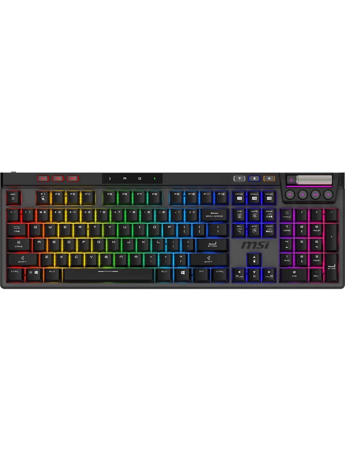 MSI MSI Strike Pro Wireless RGB Mechanical Gaming Keyboard - Black ...